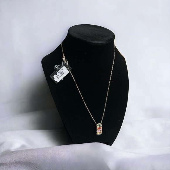 Jewelry | Multicolor Gemstone 18k Japan Gold Jewelry Set | Poshmark